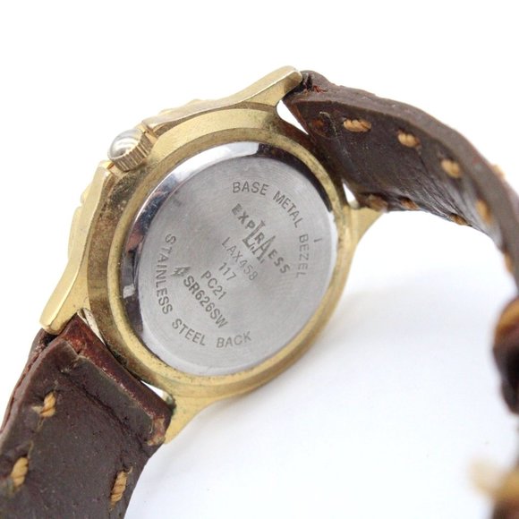 LA Express | Accessories | Vintage La Express Watch Womens Luxury Gold ...